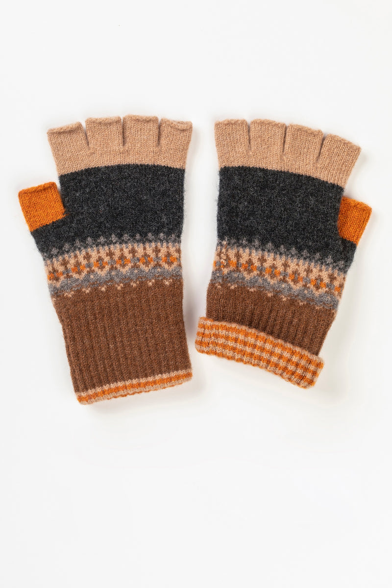 Alloa Fingerless Gloves'24 by Eribe Knitwear Scotland – Elba Artisan ...