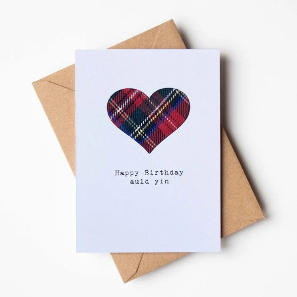 Scottish Birthday Cards Handmade using tartan from Kilts! – Elba ...